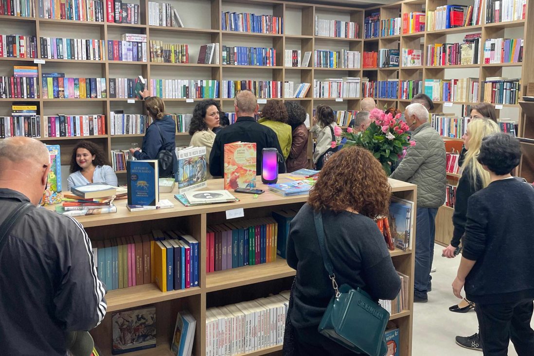 Tirana - Zef Valentini Library, a space for study and discussion has ...